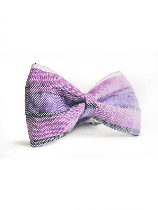 Corbatín Marca Korbata de rayas morado | Precio Guatemala | Kémik