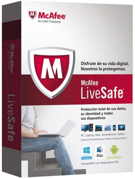 Antivirus Mcafee Live Safe | Precio Guatemala | Kemik