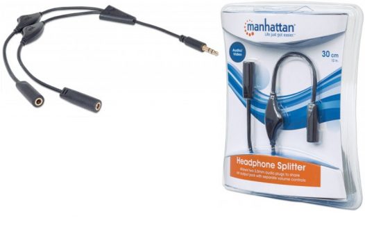 Audio splitter Manhattan control de | Precio Guatemala | Kemik