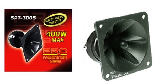 Tweeter Pro-Master para carro 300W | Precio Guatemala | Kemik