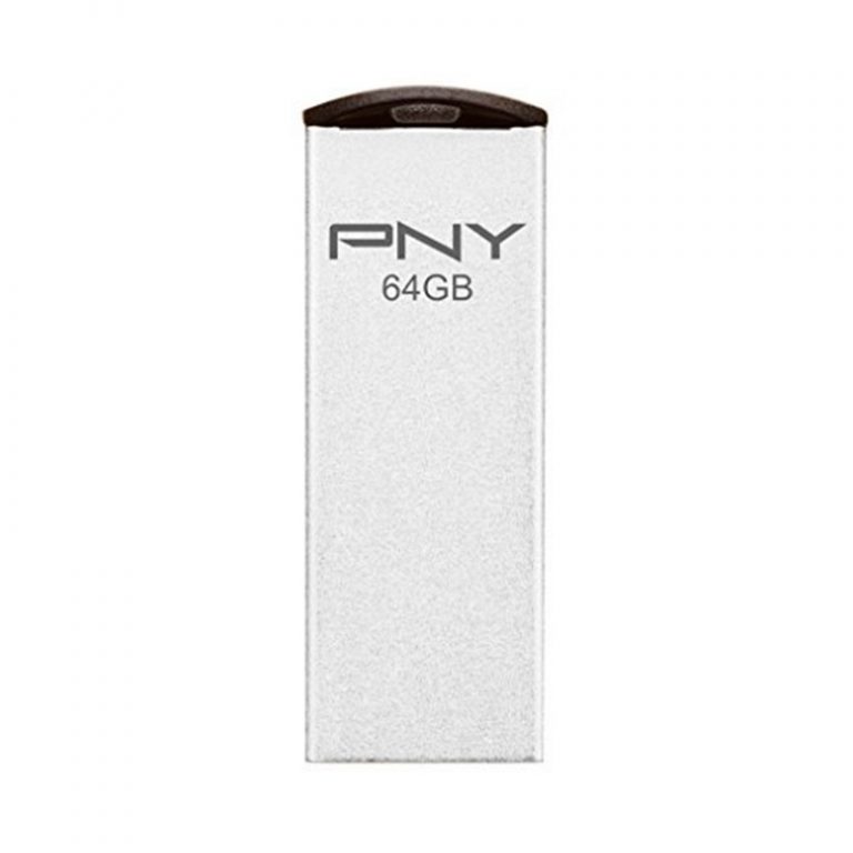 Memoria USB PNY de 64GB METAL ATTACHE | Precio Guatemala | Kémik