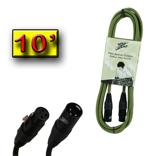 Cable P/Mic. Zebra XLR Macho a XLR | Precio Guatemala | Kemik