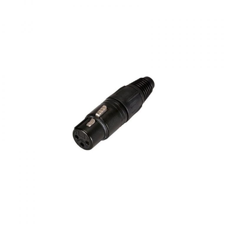 Conector TMC XLR Metalico Hembra | Precio Guatemala | Kémik