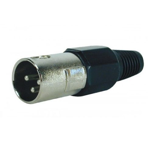 Conector para micrófono macho, 3 pines | Precio Guatemala | Kemik