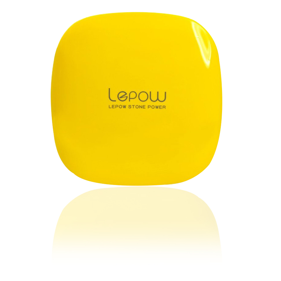 Powerbank Lepow Moonstone 6000mAh amarillo | Precio Guatemala | Kémik