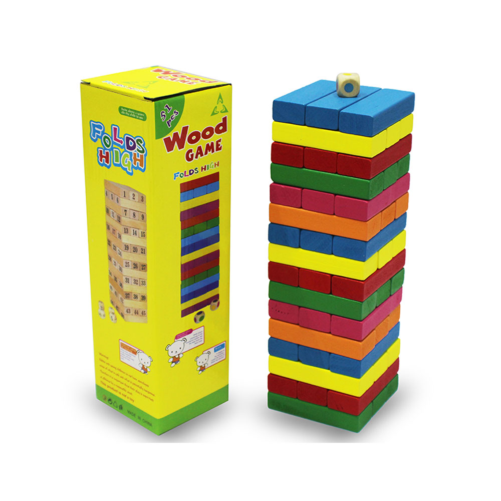 Jenga de color | Precio Guatemala | Kemik